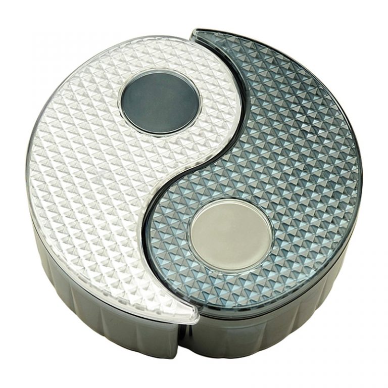 Yin Yang Storage Bin – Blue - Gitadini