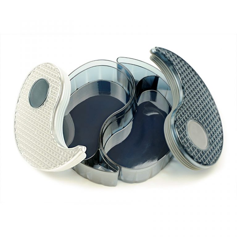 Yin Yang Storage Bin – Blue - Gitadini